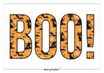 Boo Templates - World of Printables