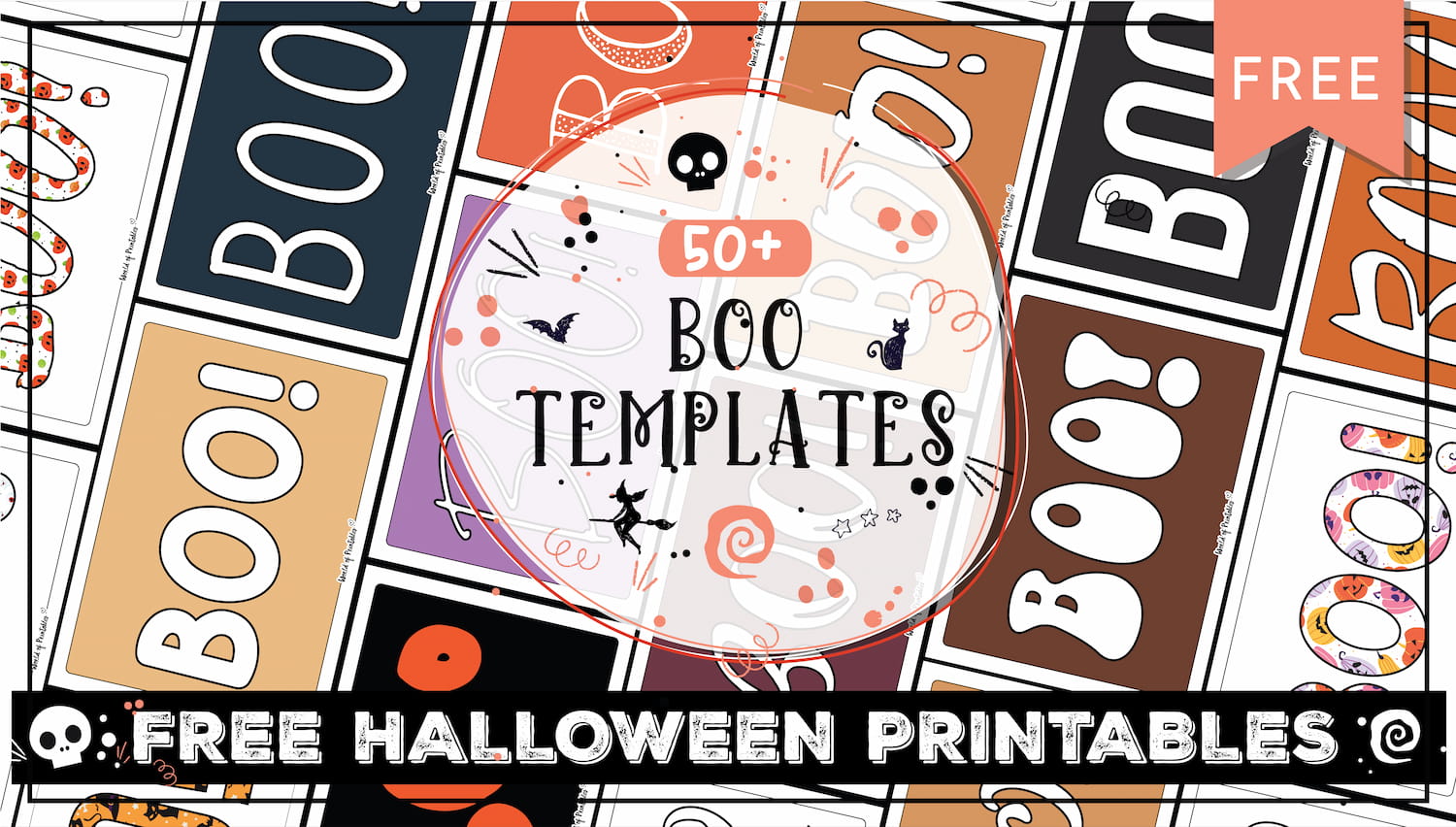 Boo Templates - World of Printables