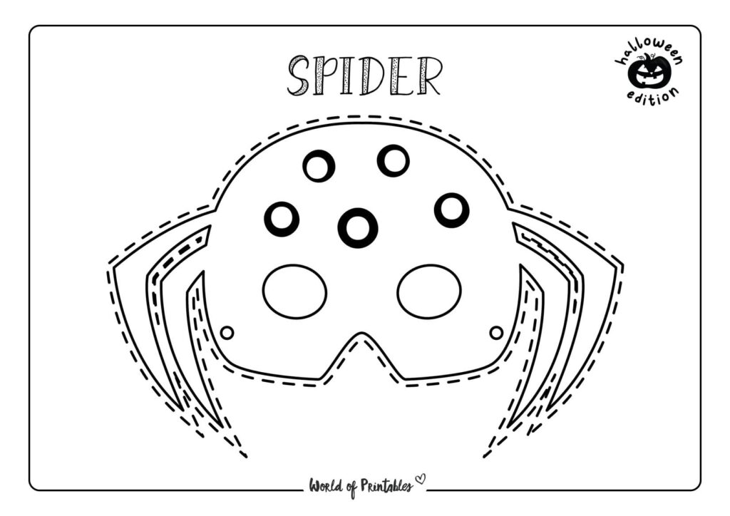 Halloween Mask Printables - World of Printables