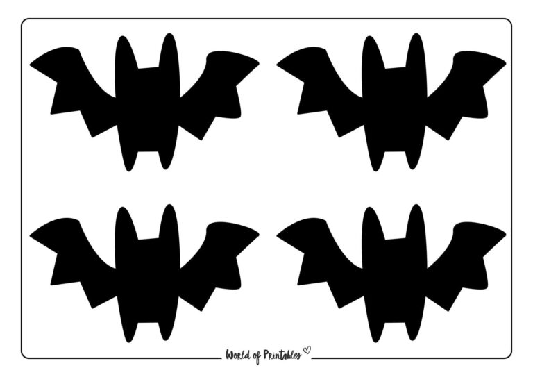 Bat Templates - World of Printables