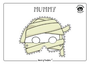 Halloween Mask Printables - World of Printables