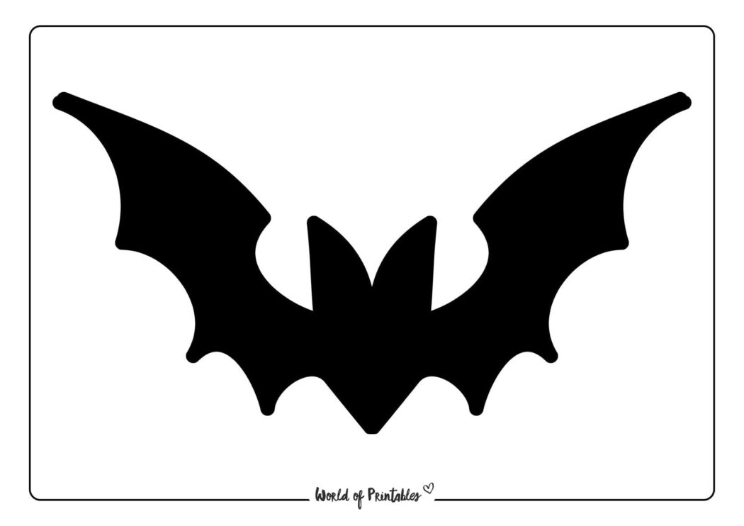 Bat Templates - World of Printables