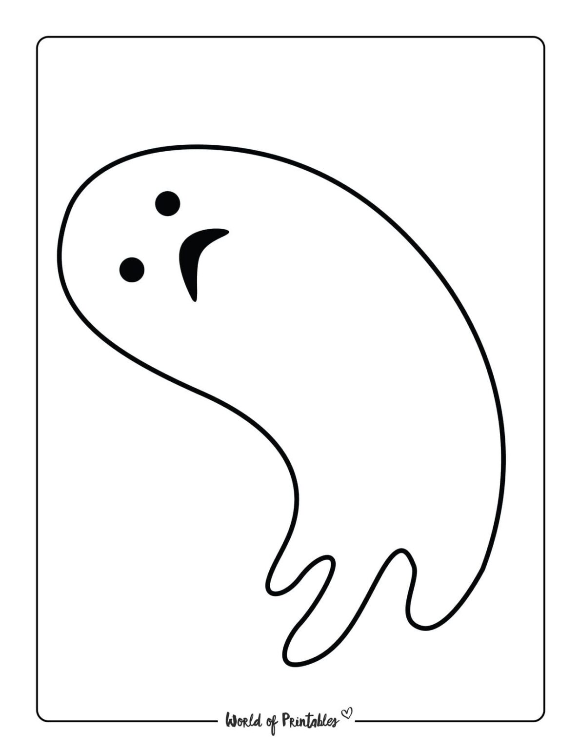 Ghost Printables - World of Printables