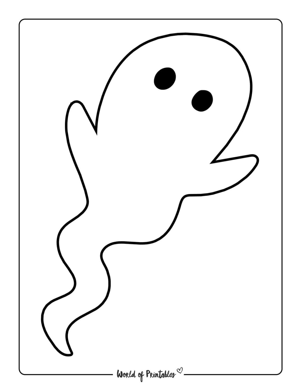 Ghost Printables - World of Printables