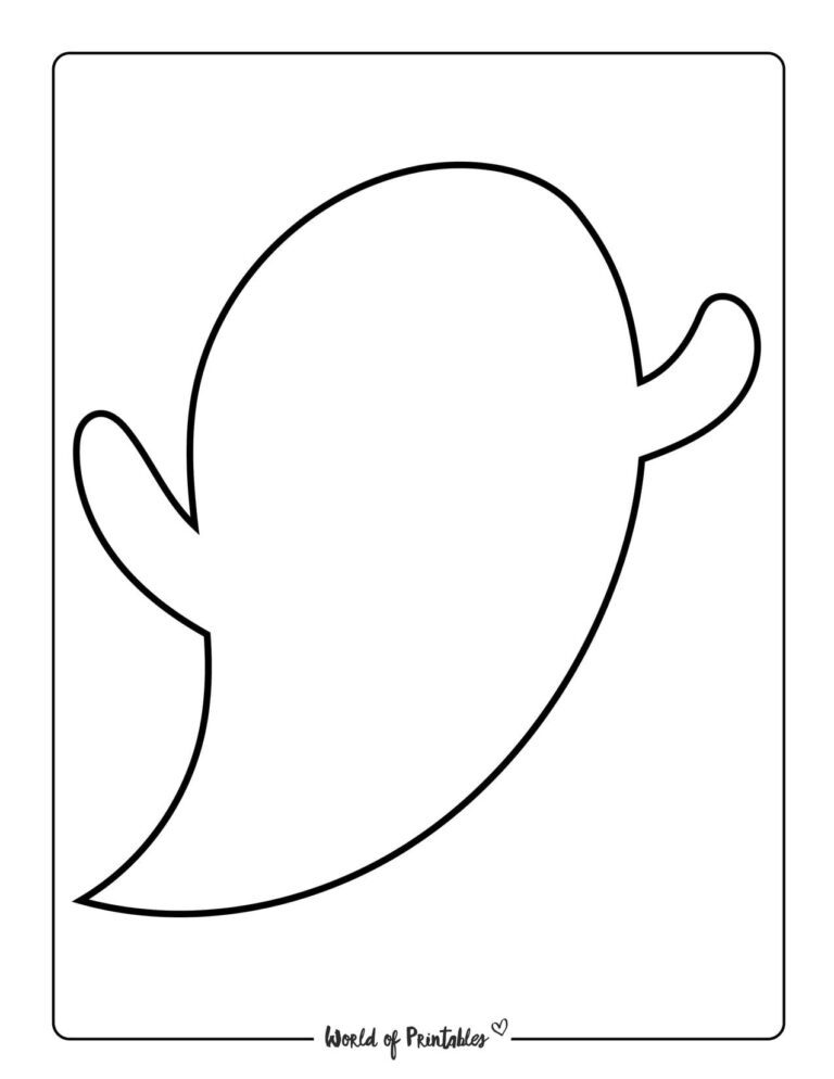 Ghost Printables - World of Printables