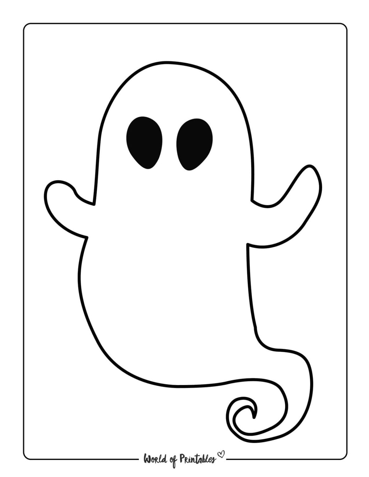 Ghost Printables - World of Printables