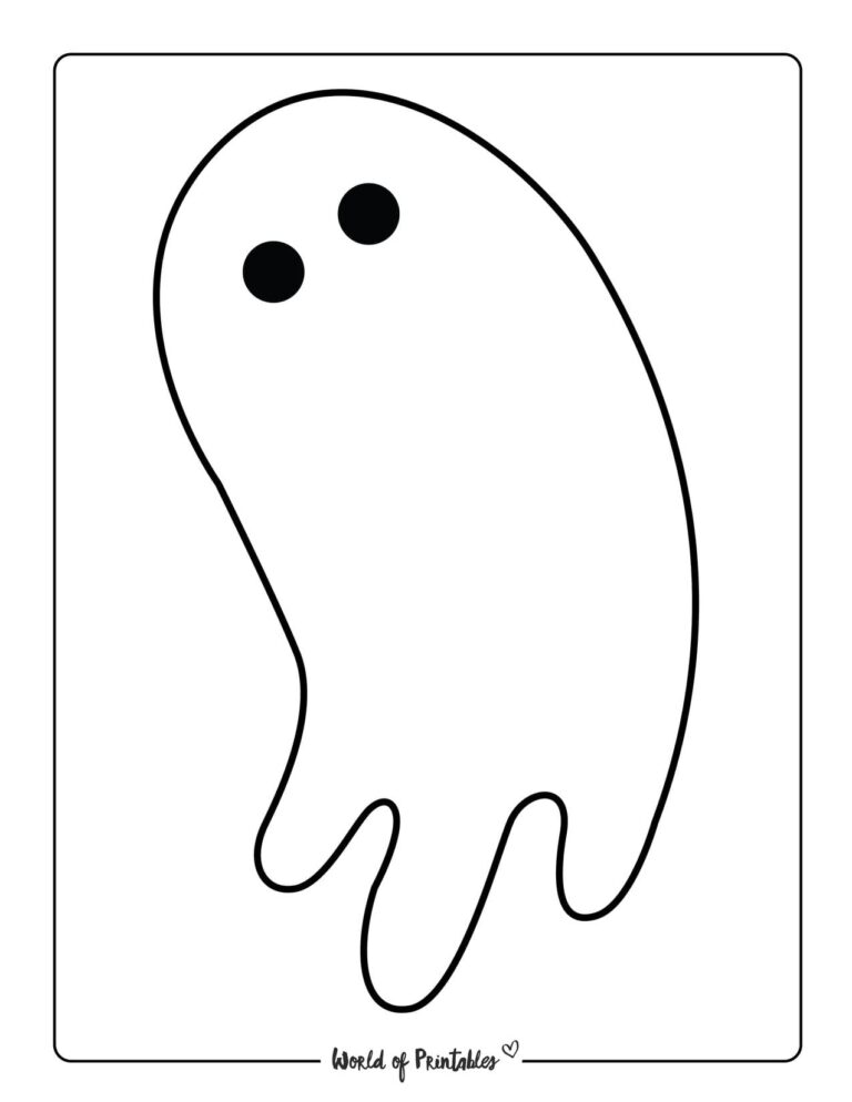 Ghost Printables - World of Printables