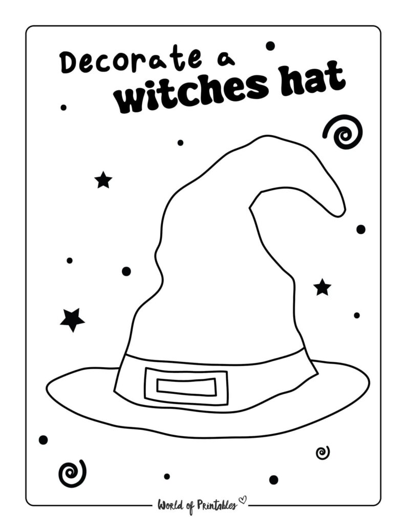 Halloween Worksheets - World of Printables