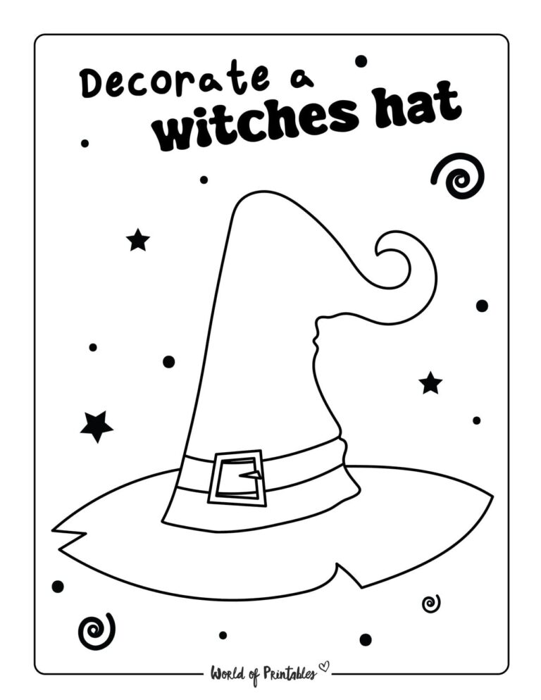 Halloween Worksheets - World of Printables