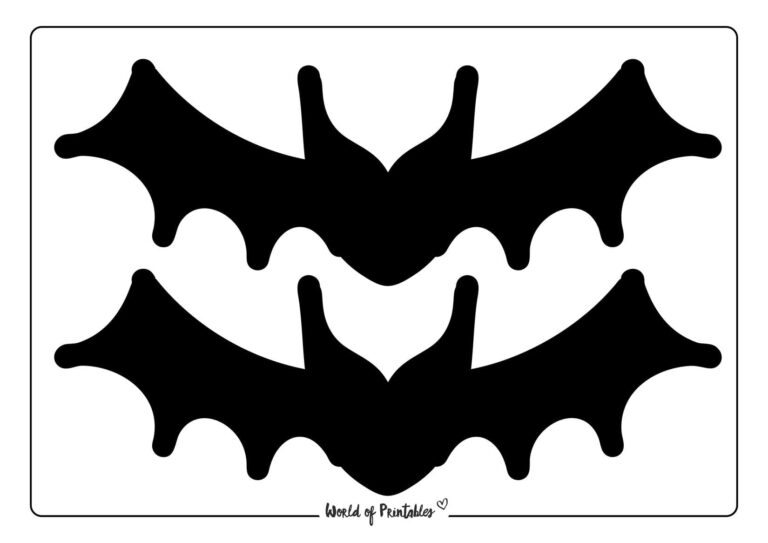 Bat Templates - World of Printables