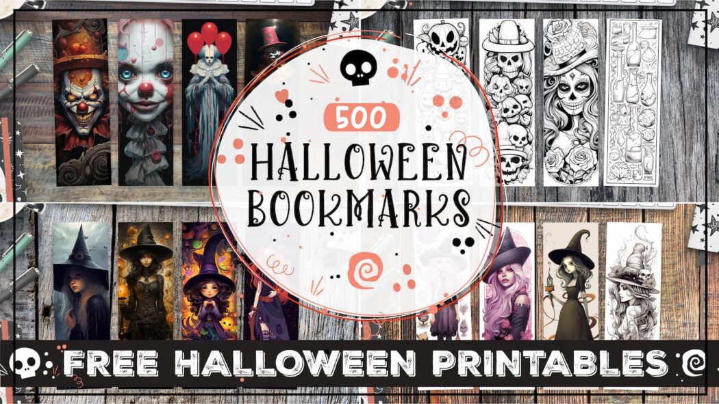 Halloween Bookmarks | 500 Ideas To Print For Free - World of Printables