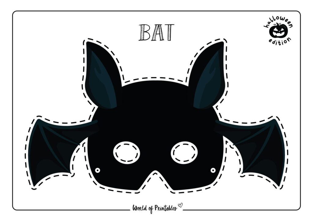 Halloween Mask Printables - World of Printables