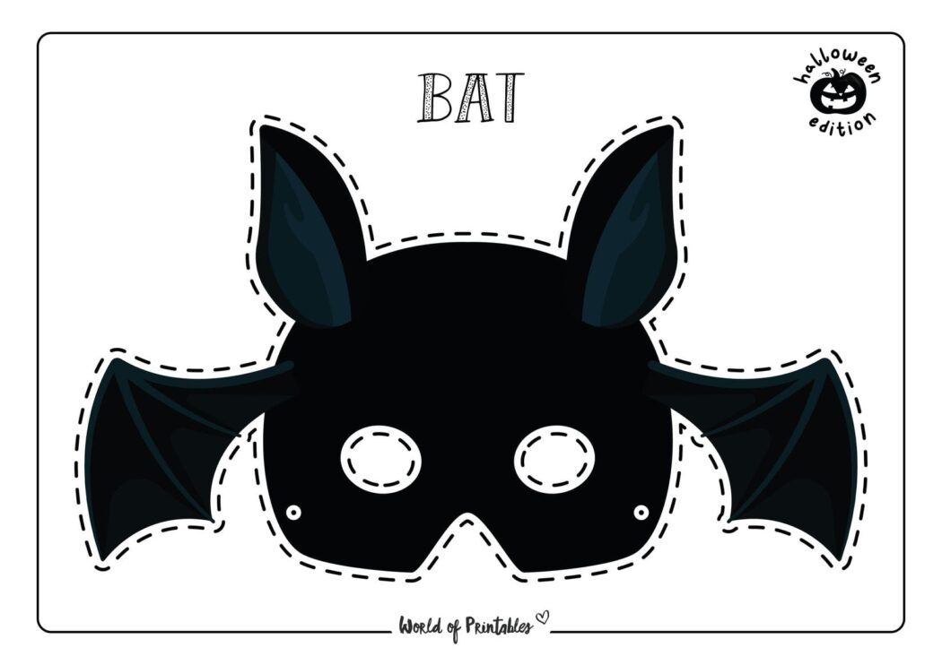 Halloween Mask Printables - World of Printables