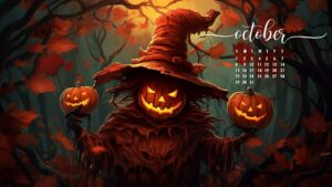 October Calendar Wallpaper | 56 Best Desktop & Phone Backgrounds