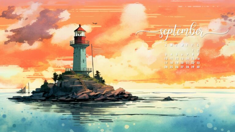September Calendar Wallpaper - 38 Best Desktop & Phone Backgrounds