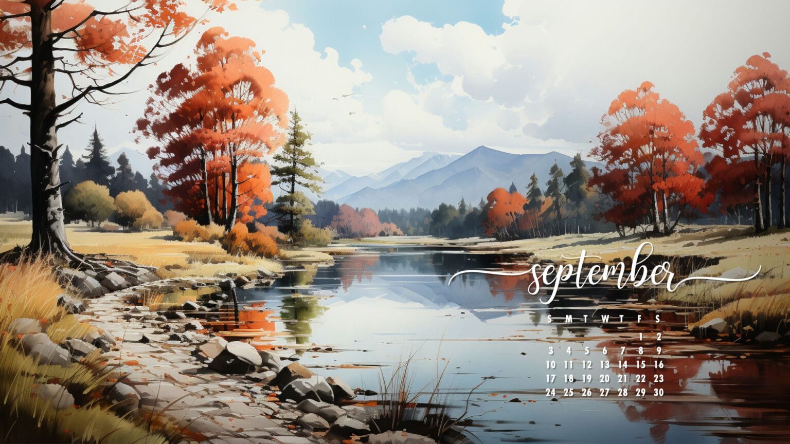 September Calendar Wallpaper - 38 Best Desktop & Phone Backgrounds