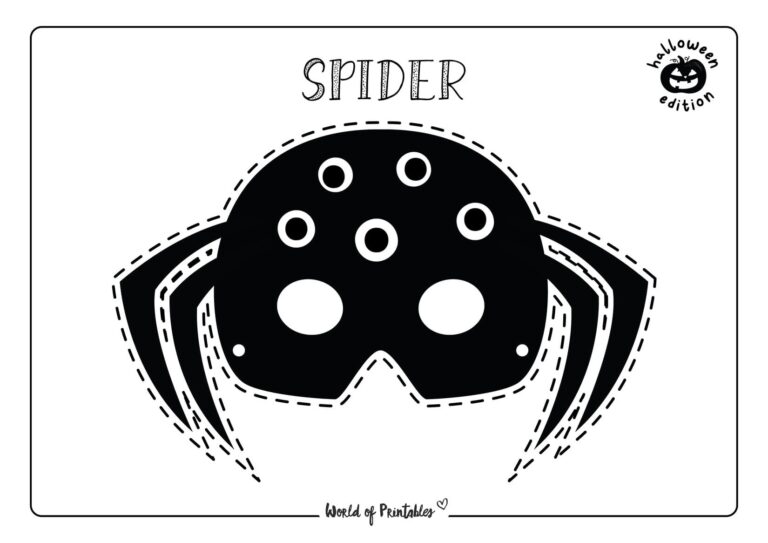 Halloween Mask Printables - World of Printables