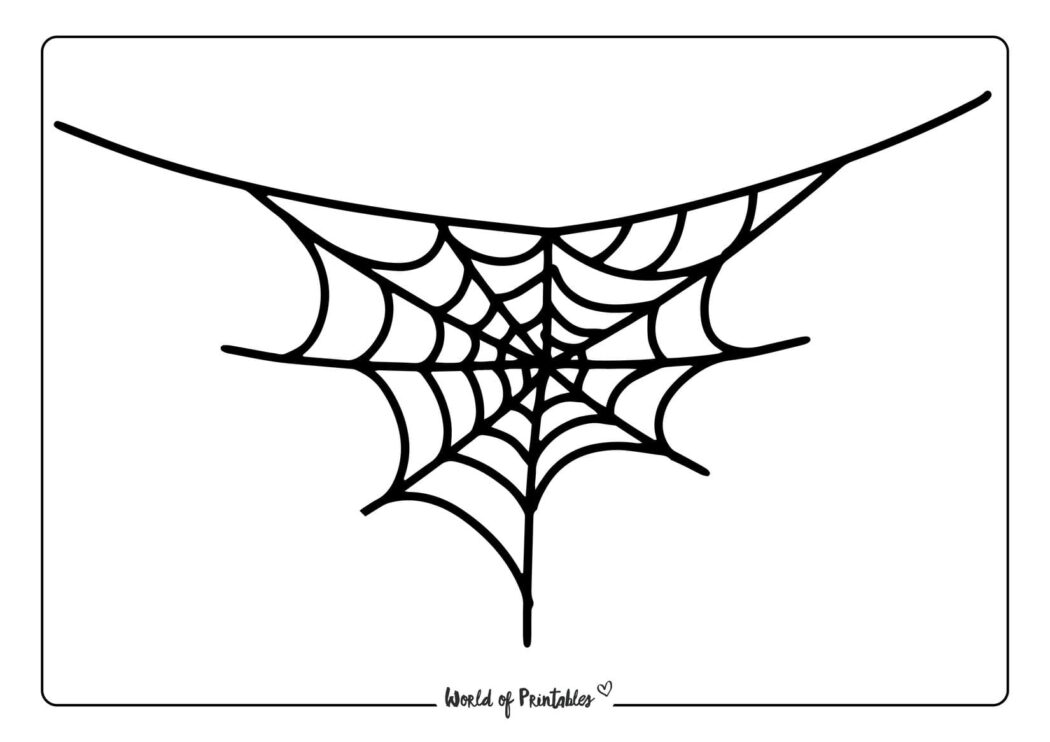 Spiderweb Printables - World of Printables