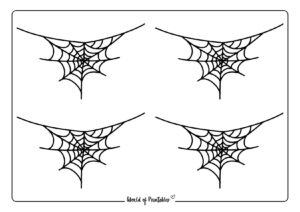 Spiderweb Printables - World of Printables