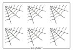 Spiderweb Printables - World of Printables