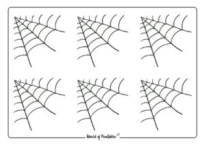 Spiderweb Printables - World of Printables