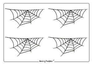 Spiderweb Printables - World of Printables