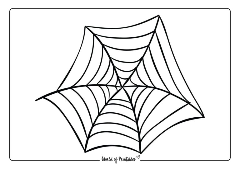 Spiderweb Printables - World of Printables