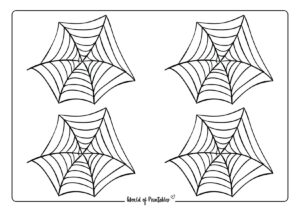 Spiderweb Printables - World of Printables