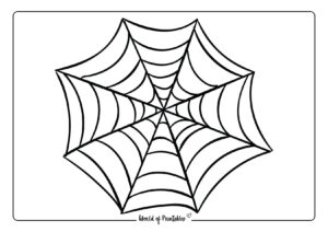Spiderweb Printables - World of Printables
