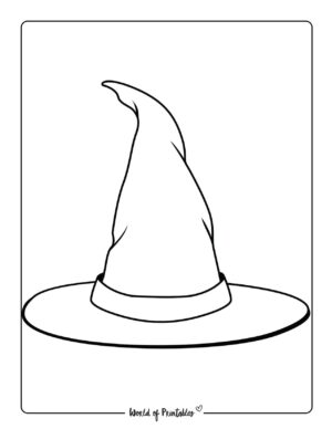 Witch Hat Printables - World of Printables