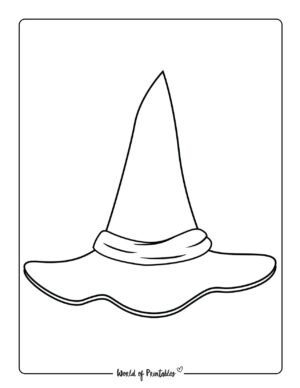 Witch Hat Printables - World of Printables