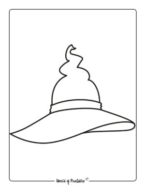 Witch Hat Printables - World of Printables