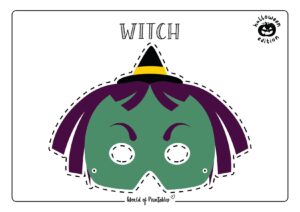 Halloween Mask Printables - World of Printables