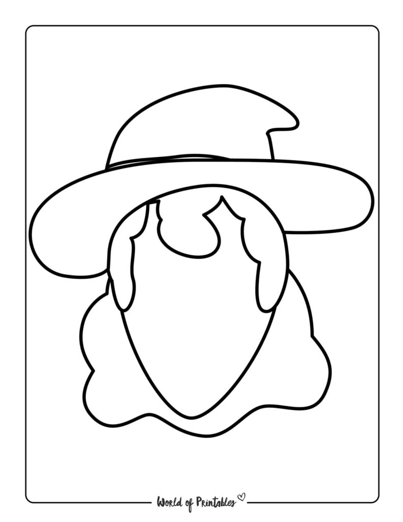 Witch Printable - World of Printables