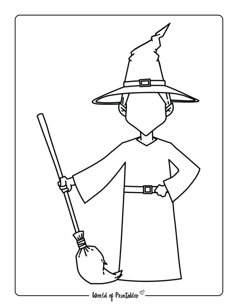 Witch Printable - World of Printables