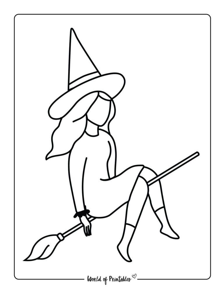 Witch Printable - World of Printables