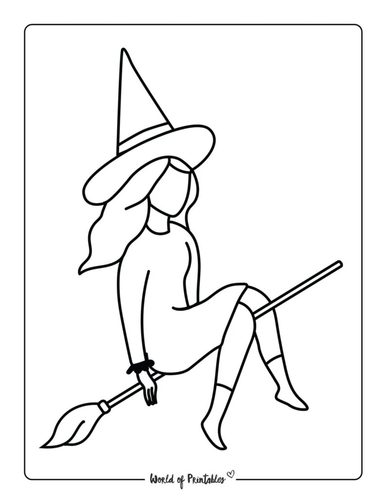 Witch Printable - World of Printables