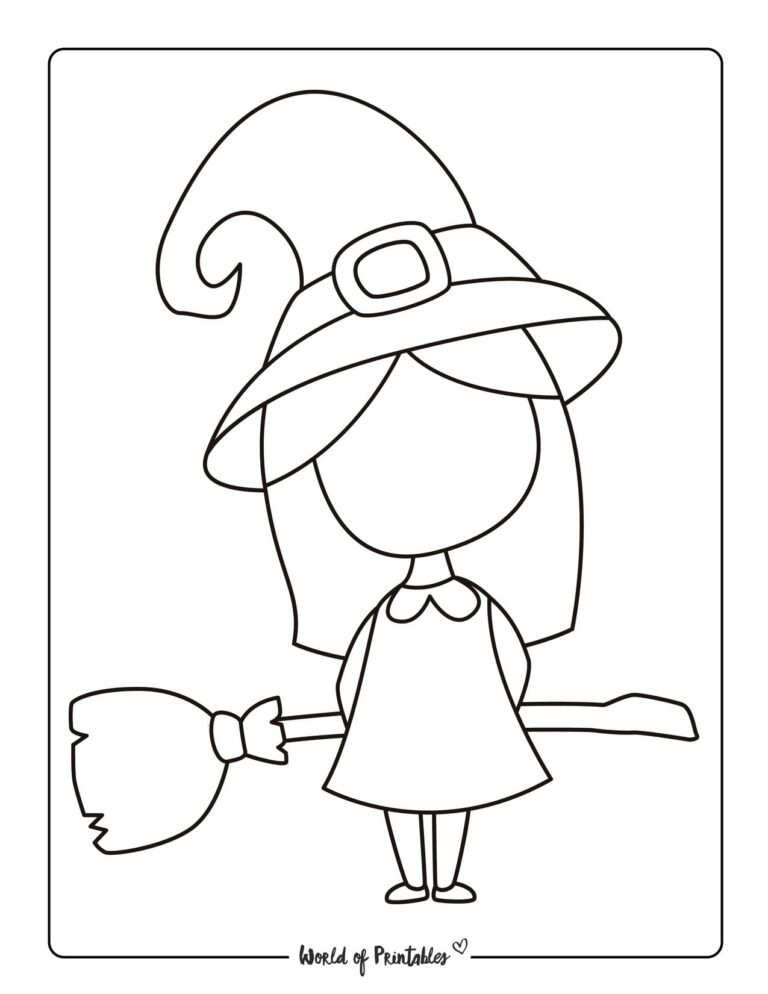 Witch Printable - World of Printables
