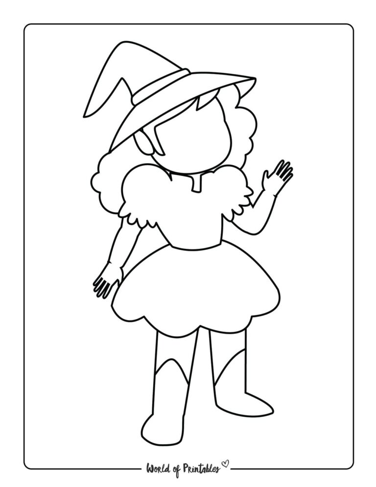 Witch Printable - World of Printables