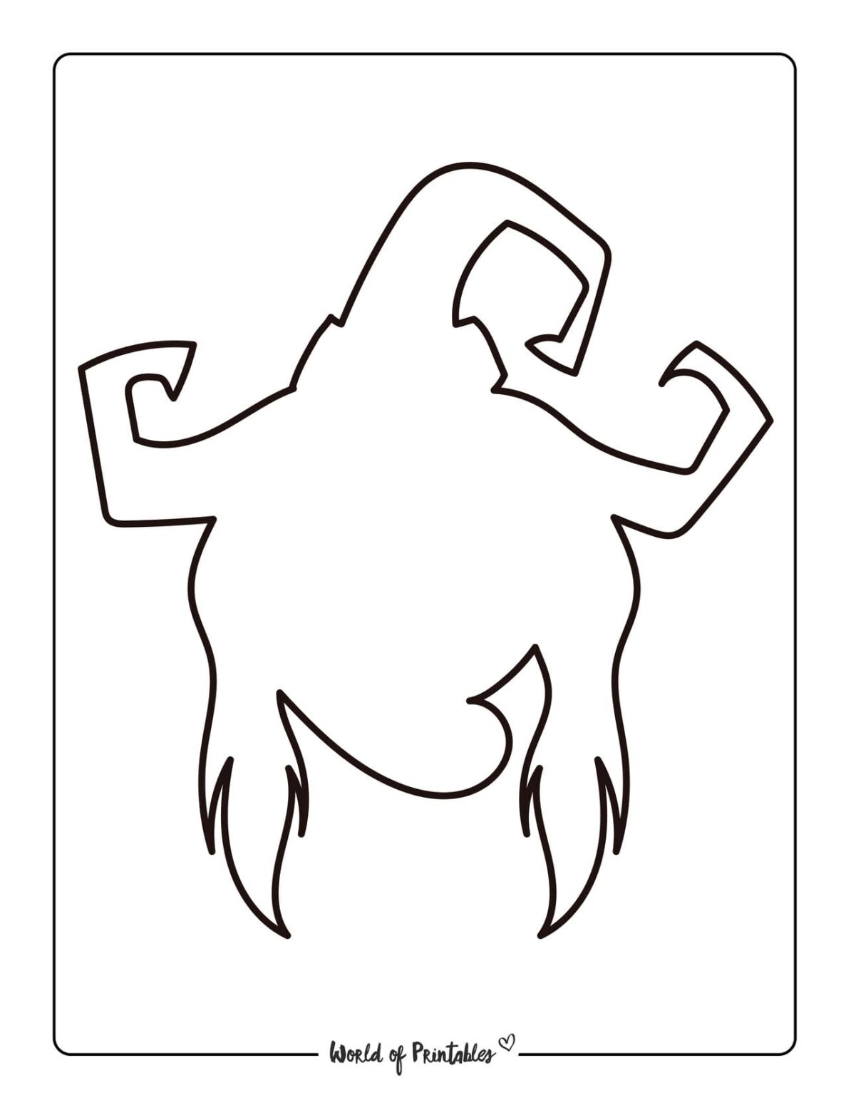 Witch Printable - World of Printables