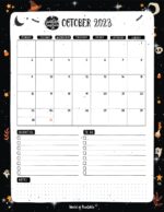 Free October Witchy Planners - World of Printables