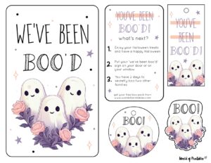 'You've Been Boo'd' Templates - World of Printables