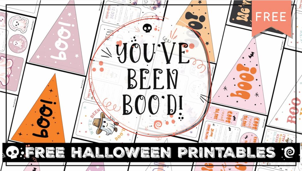 'You've Been Boo'd' Templates - World of Printables
