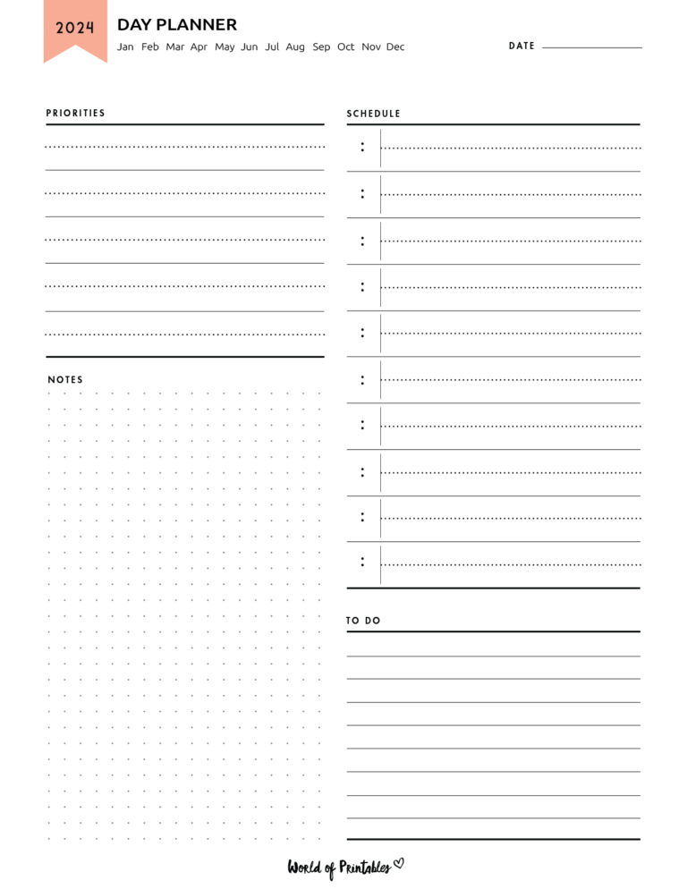 Free 2024 Planner - 65 Page Printable Planner | 4 Color Styles
