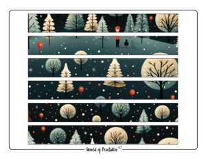 Printable Christmas Paper Chain - World of Printables