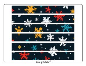 Printable Christmas Paper Chain - World of Printables