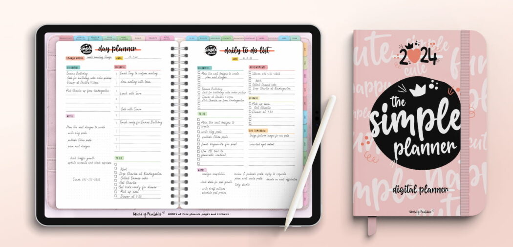 Digital Life Planner & How To Use It To Organize Your Life - World of ...