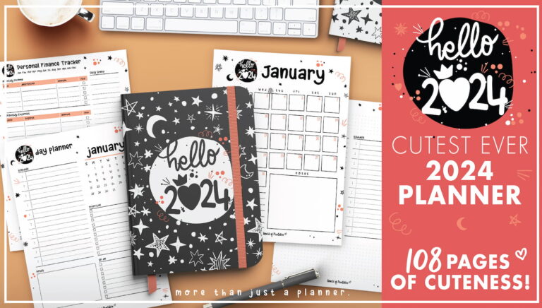 108 Cute Planner Pages To Print For Free - World Of Printables