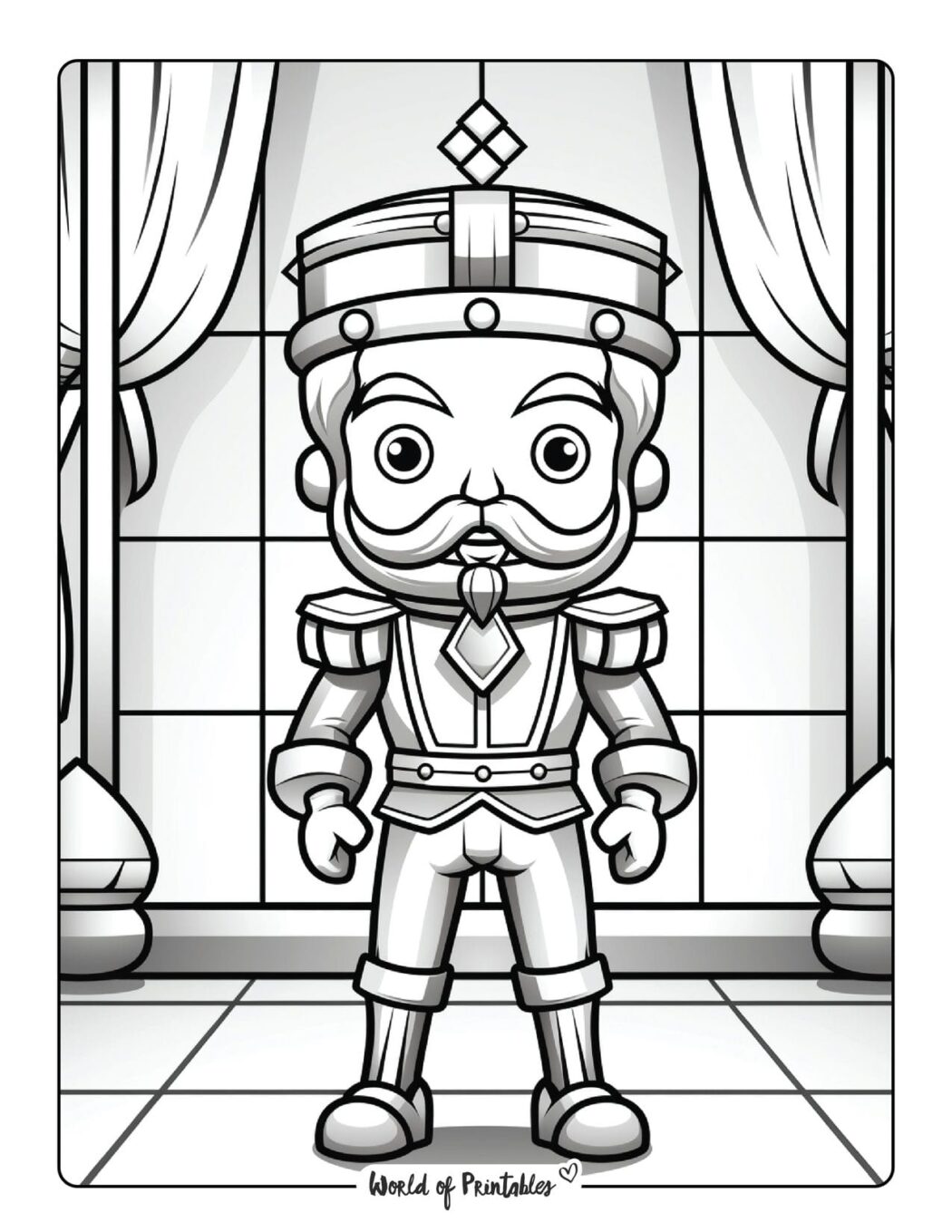 Nutcracker Coloring Pages - World of Printables