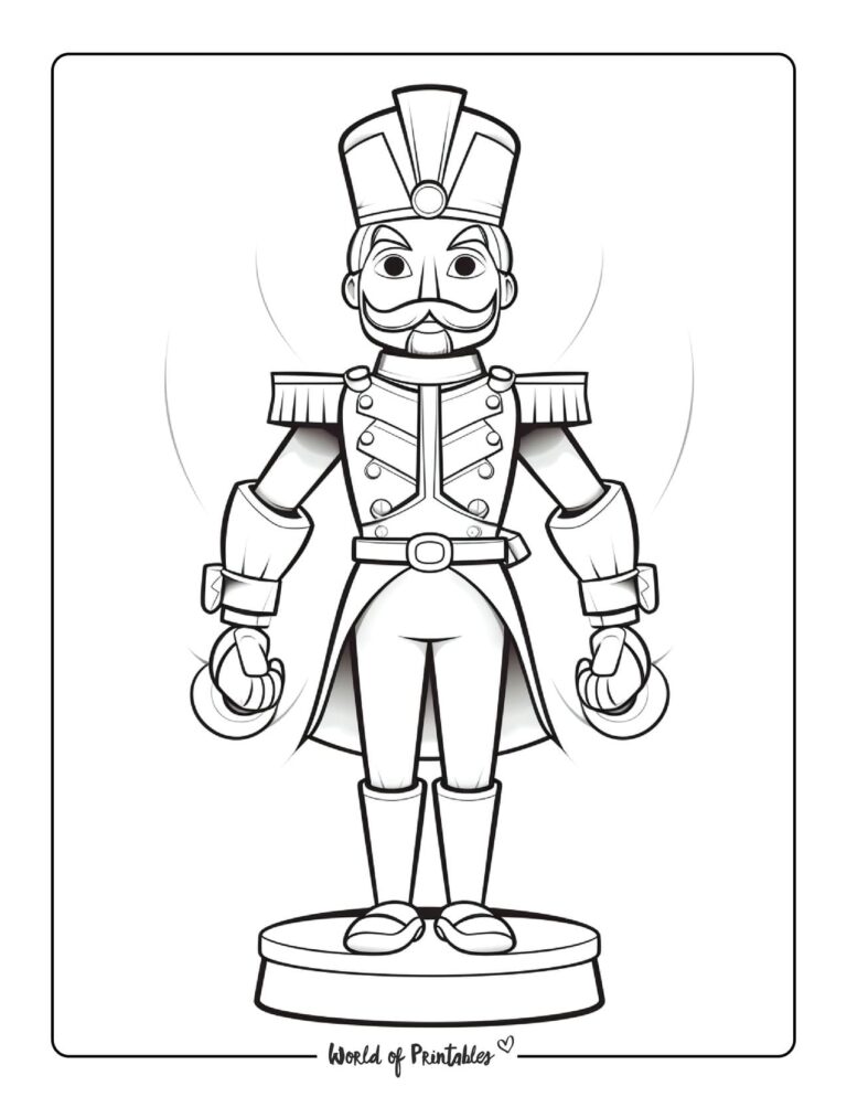 Nutcracker Coloring Pages - World of Printables